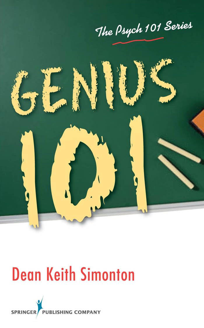 Amazon.com: Genius 101 (The Psych 101): 9780826106278: Simonton PhD ...