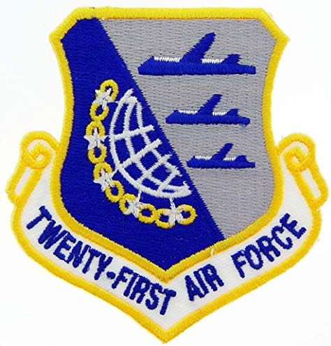 Amazon.com: 9th United States Air Force USAF Shield Embroidered Patch ...