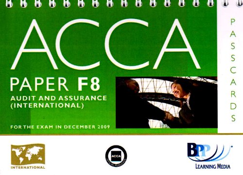 Buy ACCA - F8 Audit and Assurance (INT): Paper F8: Passcards (ACCA - F8 ...