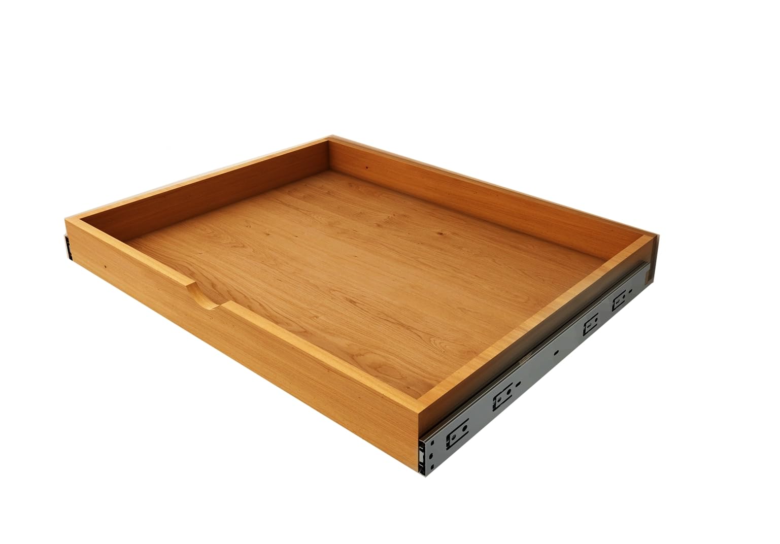 29'' Width Cabinet Roll Out Tray Wood Pull Out Tray Drawer Box Kitchen ...