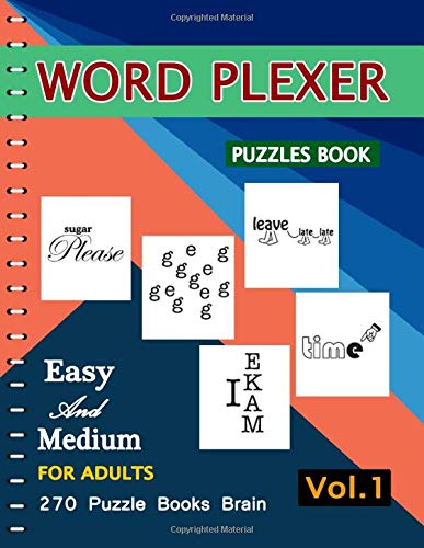 Buy Word Plexer Puzzle Easy and Medium: Rebus Puzzle Books Brain ...