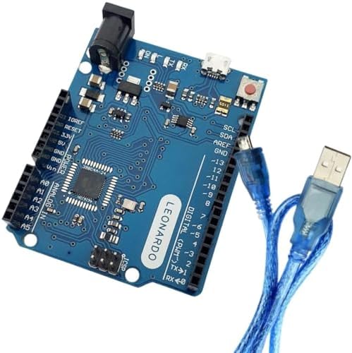 Placa Leonardo R3 Com Cabo Usb Compativel Com Arduino Br