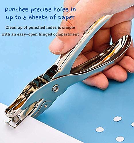 Snapklik.com : 1InTheOffice Single Hole Punch, Ticket 1-Hole Puncher ...