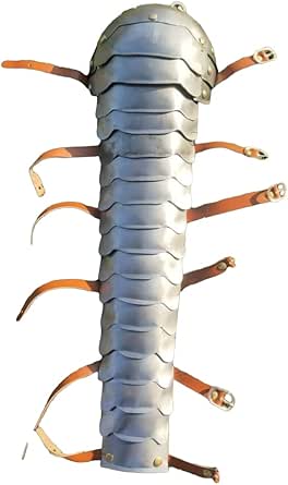 Amazon.com: Medieval Roman Gladiator LARP Arm Guard Brass Metal Cosplay ...