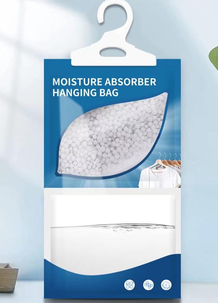Snapklik.com : 5 Packs Hanging Moisture Absorber, Hanging Closet ...