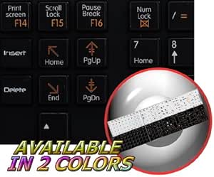Amazon.com: Boot Camp Non-Transparent Keyboard Layout Black Background ...