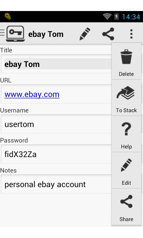 Data Vault - App on Amazon Appstore