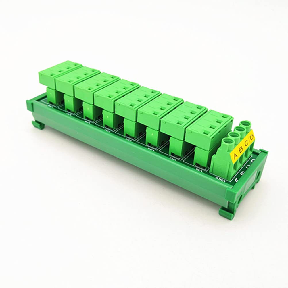 DIN Rail Installation 30A / 300V 8x4 Position Pluggable Terminal Block ...