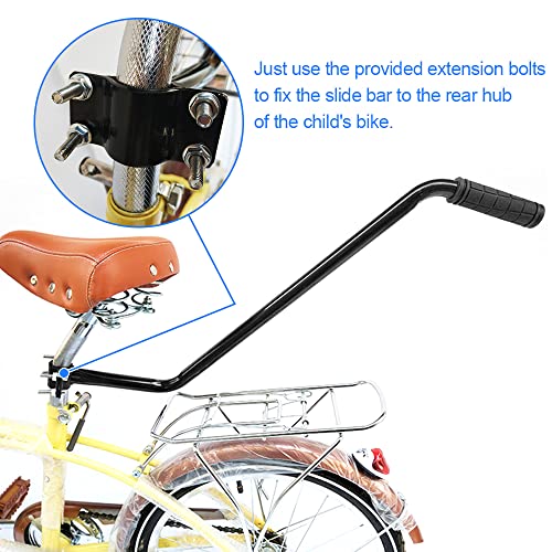 UCNOGIM Bike Training Handle, Children Bike Safety Trainer Handle Bike ...
