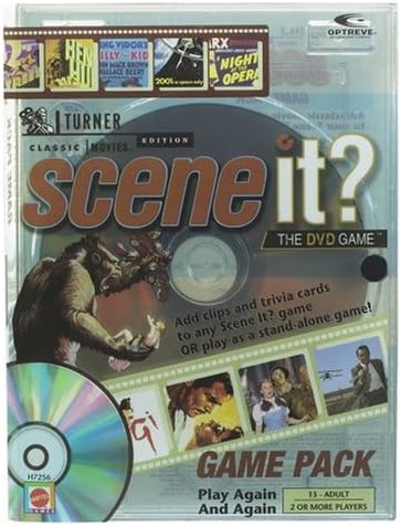Scene It? Super Game Pack DVD - Turner Classic Movies Edition by Mattel ...