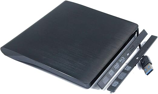 Amazon.com: Ultra Slim USB 3.0 Portable External Optical Disc Drive ...
