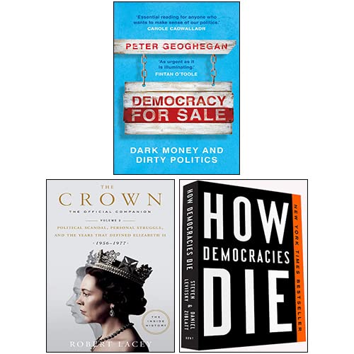 Democracy for Sale, How Democracies Die, The Crown [Hardcover] 3 Books ...