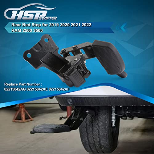 Snapklik.com : HSPSWIFTER Rear Bed Step For RAM 2500 RAM 3500 2019 2020 ...