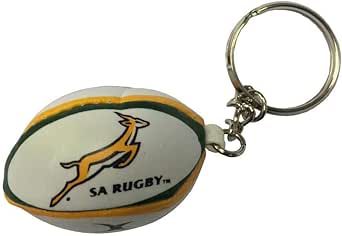 GILBERT South African rugby ball key ring : Amazon.co.uk: Sports & Outdoors