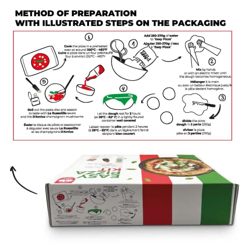 Pizza Kit From Italy, Authentic Homemade Neapolitan Pizzas, Just Add ...