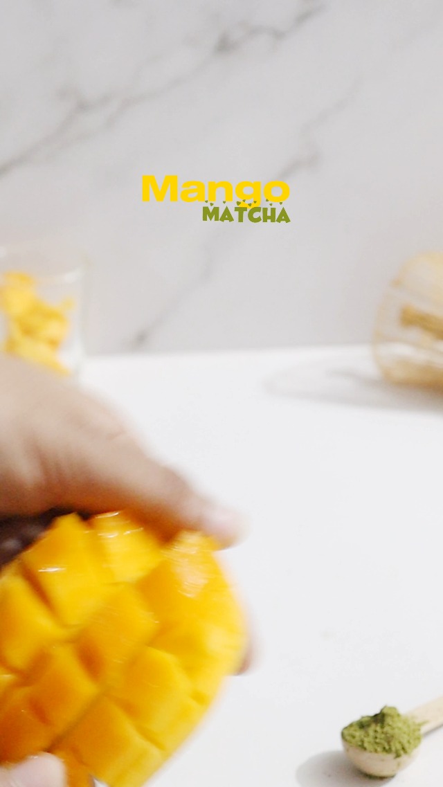 Watch Mango Matcha-A combination of mangoes and healthy Matcha on ...