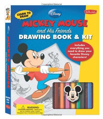 Learn to Draw Disney's Mickey Mouse and His Friends Drawing Book & Kit ...
