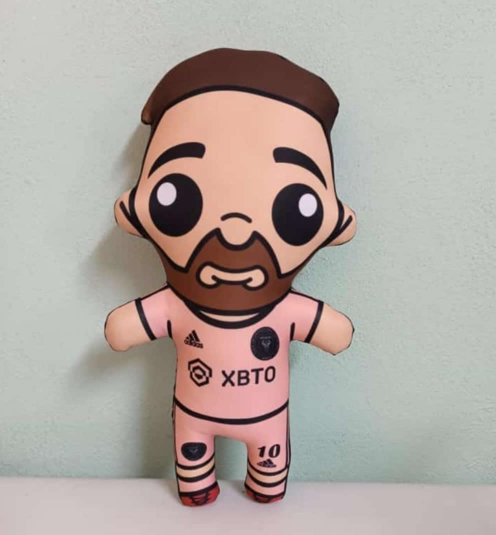 Lionel Messi - Figura de muñeca de 11 pulgadas de peluche de felpa de ...