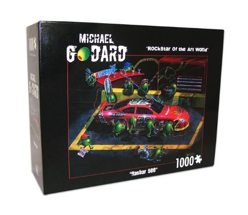 Buy MICHAEL GODARD "ROCkStar of the Art WOrld" "Nasbar 500" Jigsaw ...