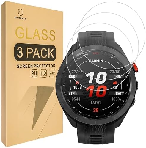 Amazon.com: Mr.Shield Screen Protector compatible with Garmin Approach ...