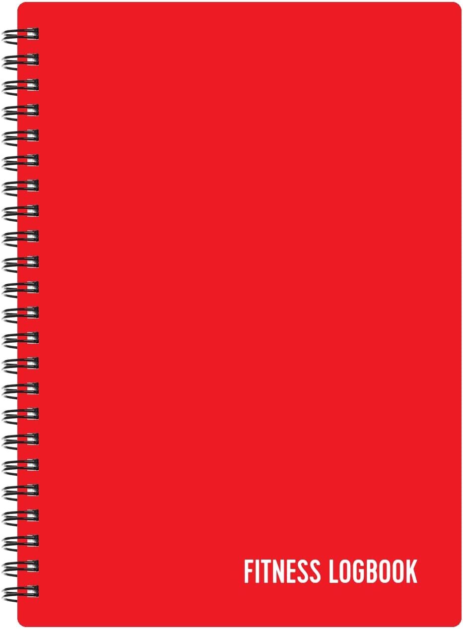 Amazon.com: Fitness Logbook for Women & Men - A5 Undated Workout ...