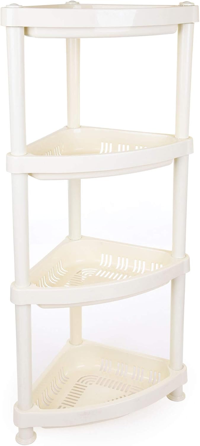 Amazon.com: Mintra Home Light Duty Plastic Storage Racks (Corner Rack ...