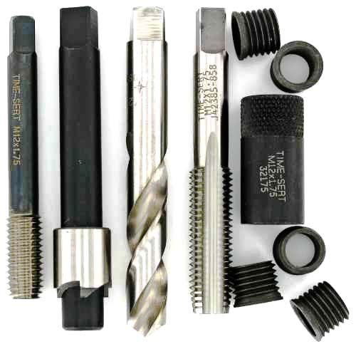 Amazon.com: Time-Sert 1217C M12 x 1.75 Drain Pan Thread Repair Kit ...