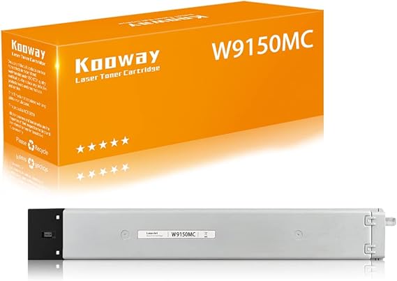 Amazon.com: kooway Remanufactured W9150 W9150MC Toner Cartridges Replacement for HP Color ...