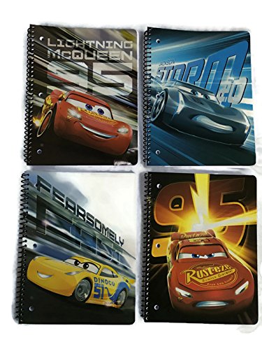 Lighten McQueen Assorted NoteBooks (1 pack) : Amazon.co.uk: Stationery ...
