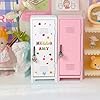 Amazon.com: Svartur Mini Locker with Lock & Keys, Stickers, Metal Small ...
