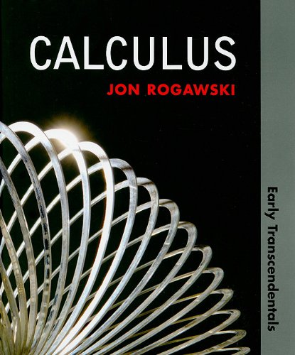 Calculus Combo (Cloth), Early Transcendentals & WebAssign: Rogawski ...