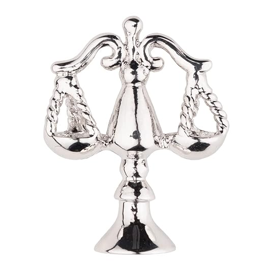 Buy The Tie Hub Silver Scales of Justice Lapel Pin for Men & Women ...