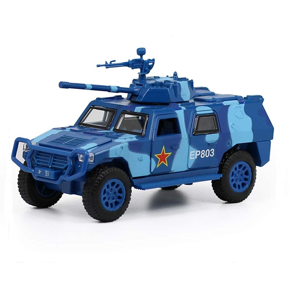 Buy ZZCC Truck Toy Army Fighter Jeep Tank Armored Off-road Vehicle ...