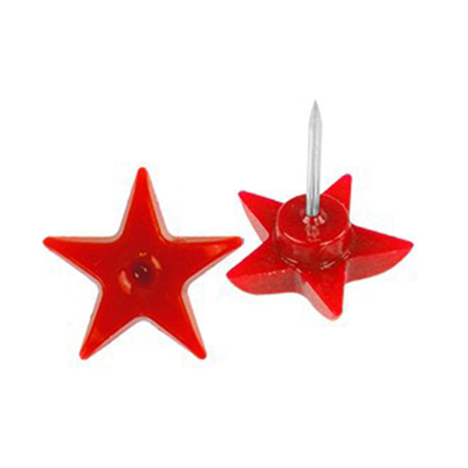 Amazon.com: JAGTRADE Pack of Map Push Pins Star Drawing Pins Map Pins ...