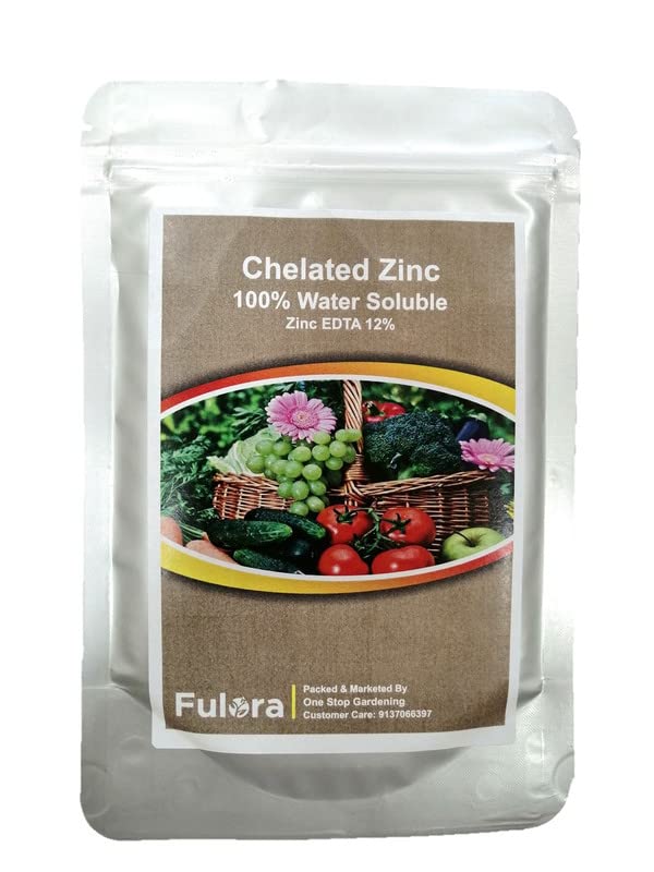 Fulora Zinc Chelated (Zinc EDTA 12%) Water Soluble Micronutrient ...