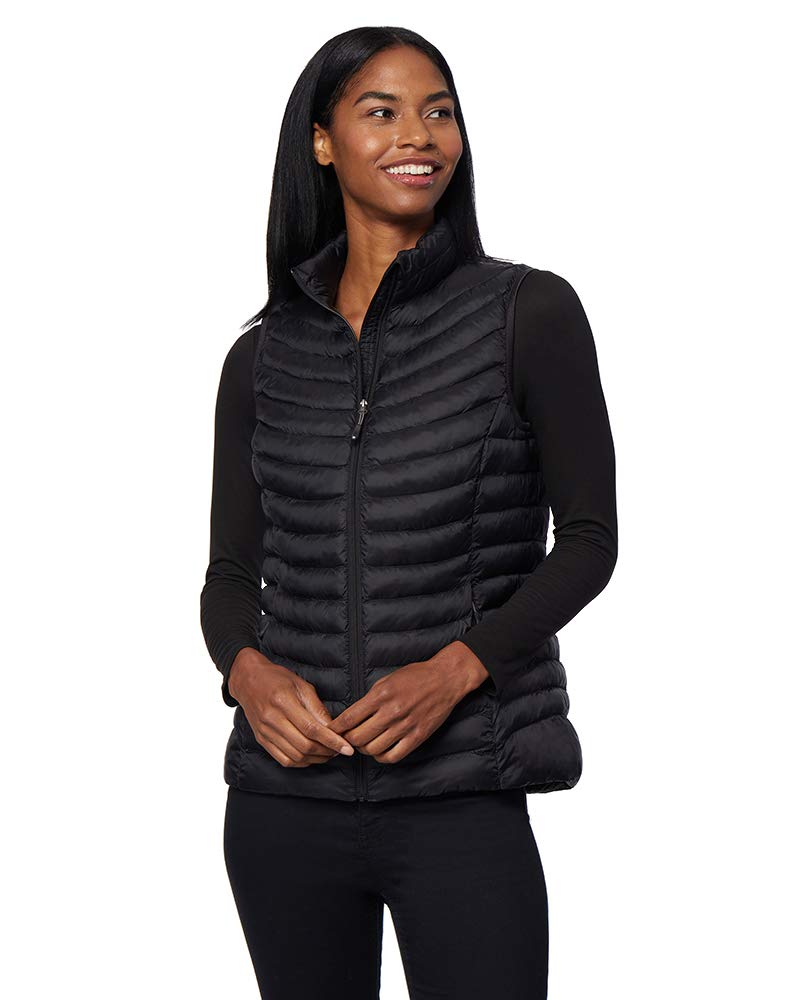 32 Degrees Women's Down Alternative Water-Resistant Lightweight Short ...