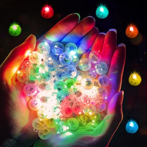 Sweetone LED Ballons Lichter, 100 Mini Led Licht, Runde LED ...