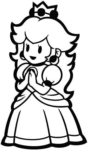 Princess Pray - Cartoon Decal Vinyl Removable Decorative Sticker for ...