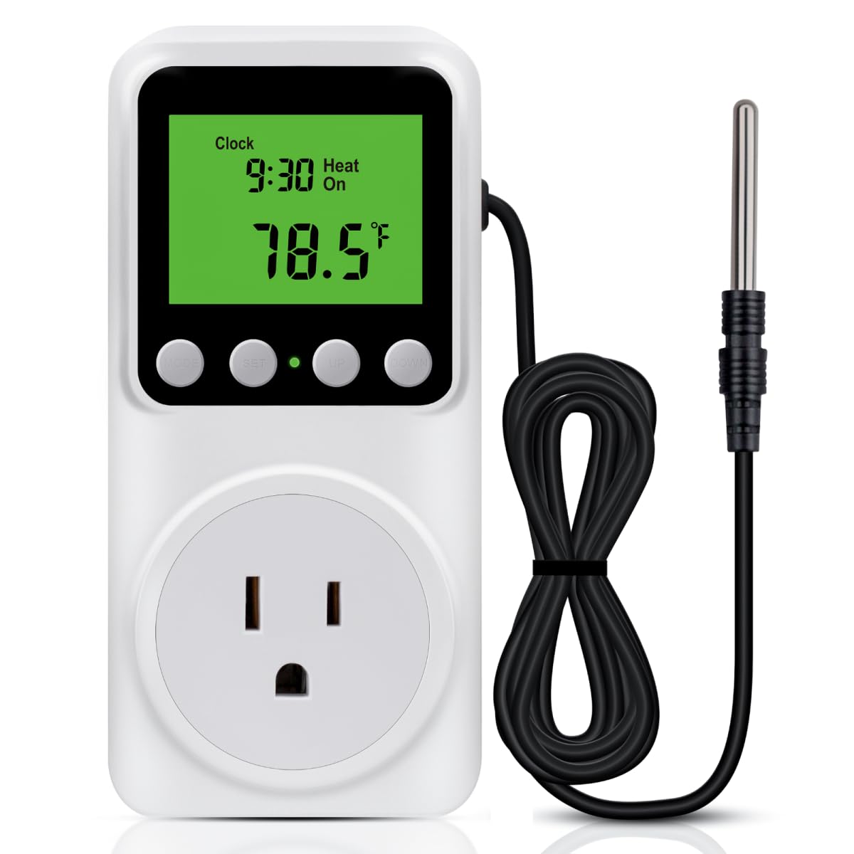 Amazon.com: SENSTREE Timer Thermostat, Day-Night Temperature Controller ...