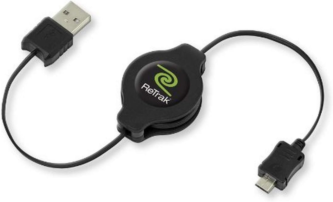 Amazon.com: Retractable 10-Foot Micro USB Charge and Sync Cable ...