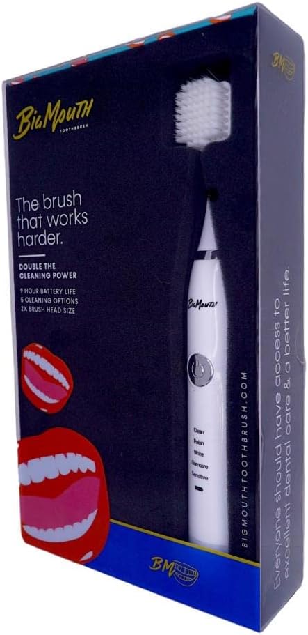 Amazon.com: BIG MOUTH TOOTHBRUSH The Original Orthodontist Dr Bobbi's ...