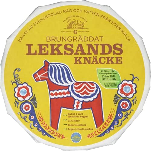 Amazon.com: Leksands Brown Baked Crispbread 830g