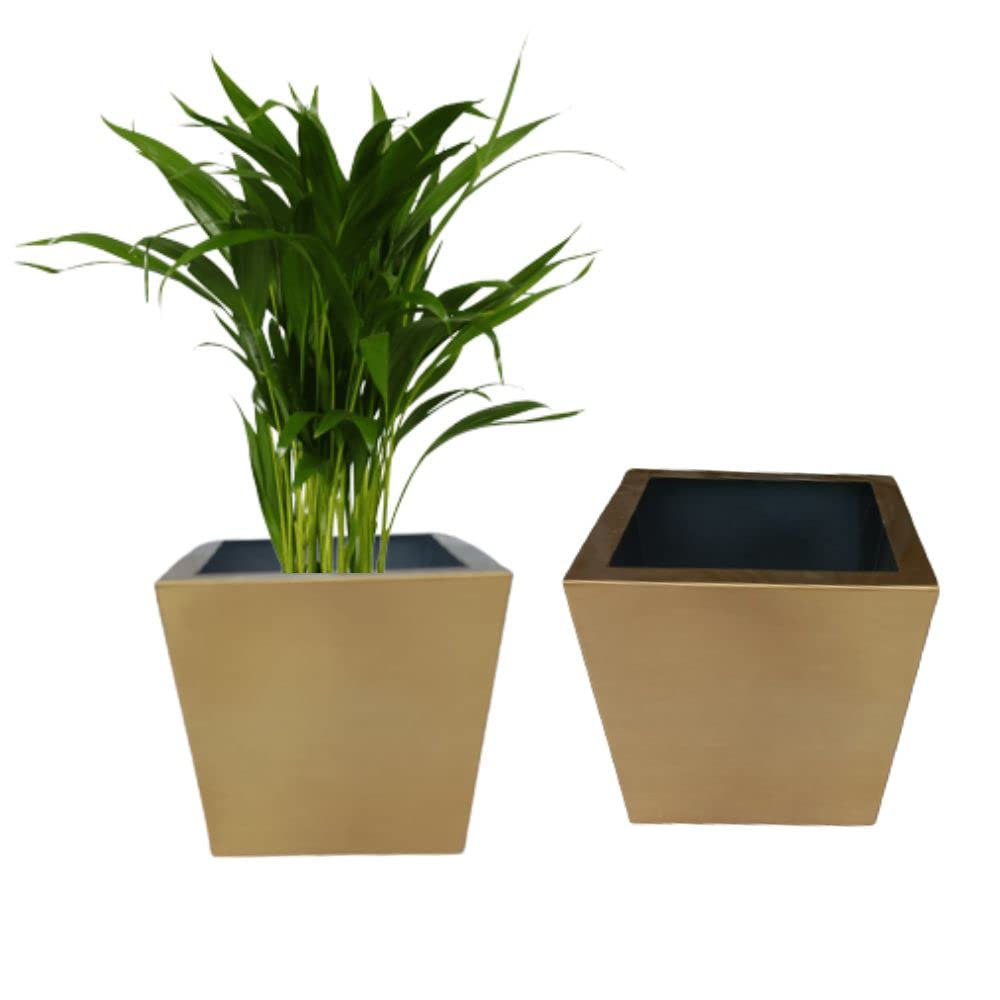 Steel Planters Premiere 1005 Stainless Steel Table Planter Pot - Table ...
