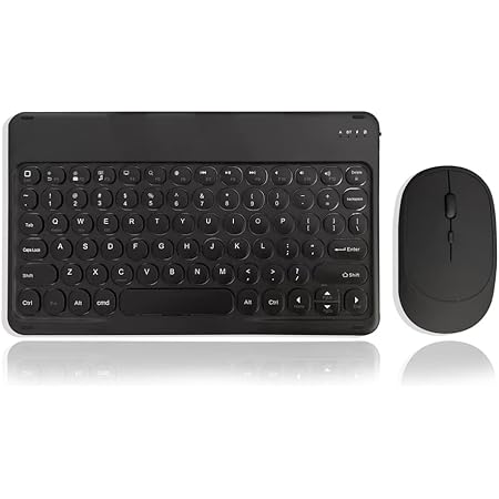 Amazon.com: Small Bluetooth Keyboard and Mouse Combo Portable ...