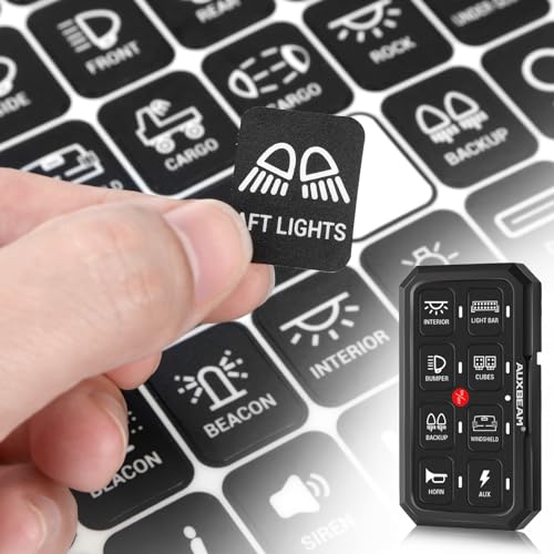 Snapklik.com : 120Pcs Vertical Switch Panel Stickers For RA80 XL RB80 ...