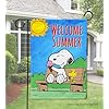 Amazon.com : Flagology.com, PEANUTS®, PEANUTS® Welcome Summer Snoopy ...