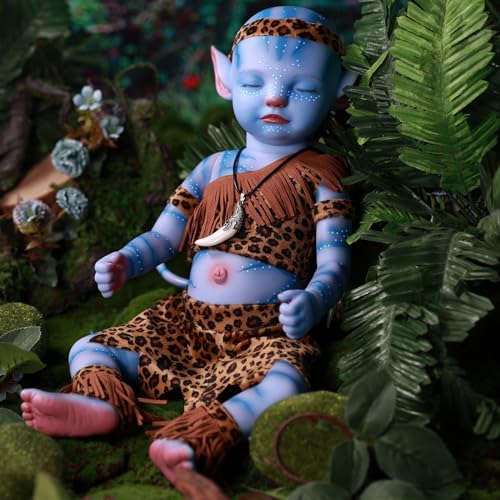 The Ultra Realistic Alien Baby Doll with Pose-able Arm & Leg