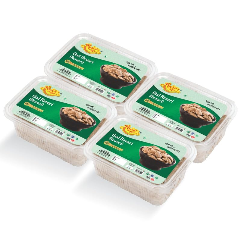 Mmaa's Veggie GAJAK Revadi Sweet | Jaggery Sesame Seed Sweets | Gud ...