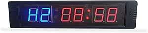 Amazon.com: TAITUS 6 Digits Large LED Digital Timer Gym Sports ...
