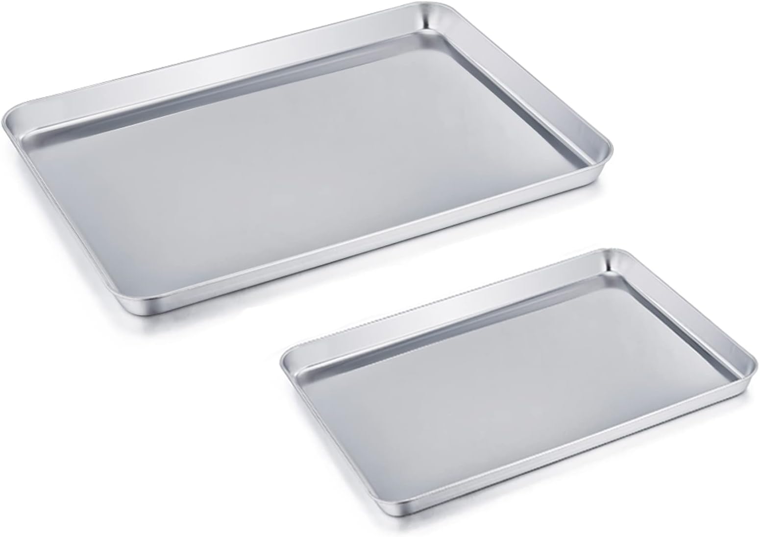 Amazon.com: Focus Foodservice Commercial Bakeware Stainless Steel-Sheet ...